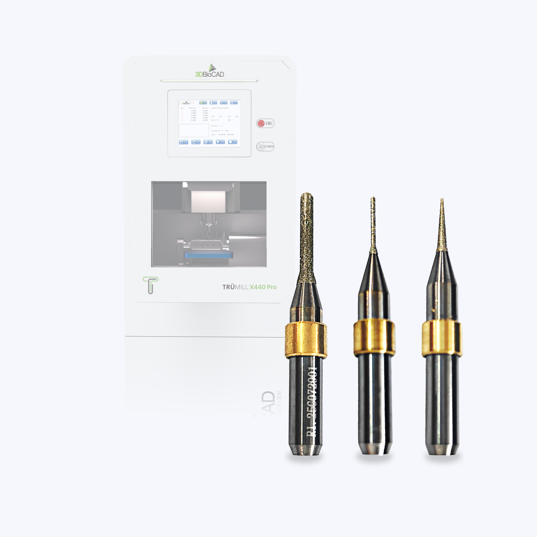 TRUmill X440 Pro Milling Burs – 3DBioCAD