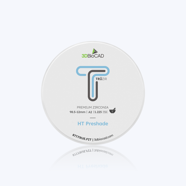 TRUzir HT Pre-shaded B – 3DBioCAD