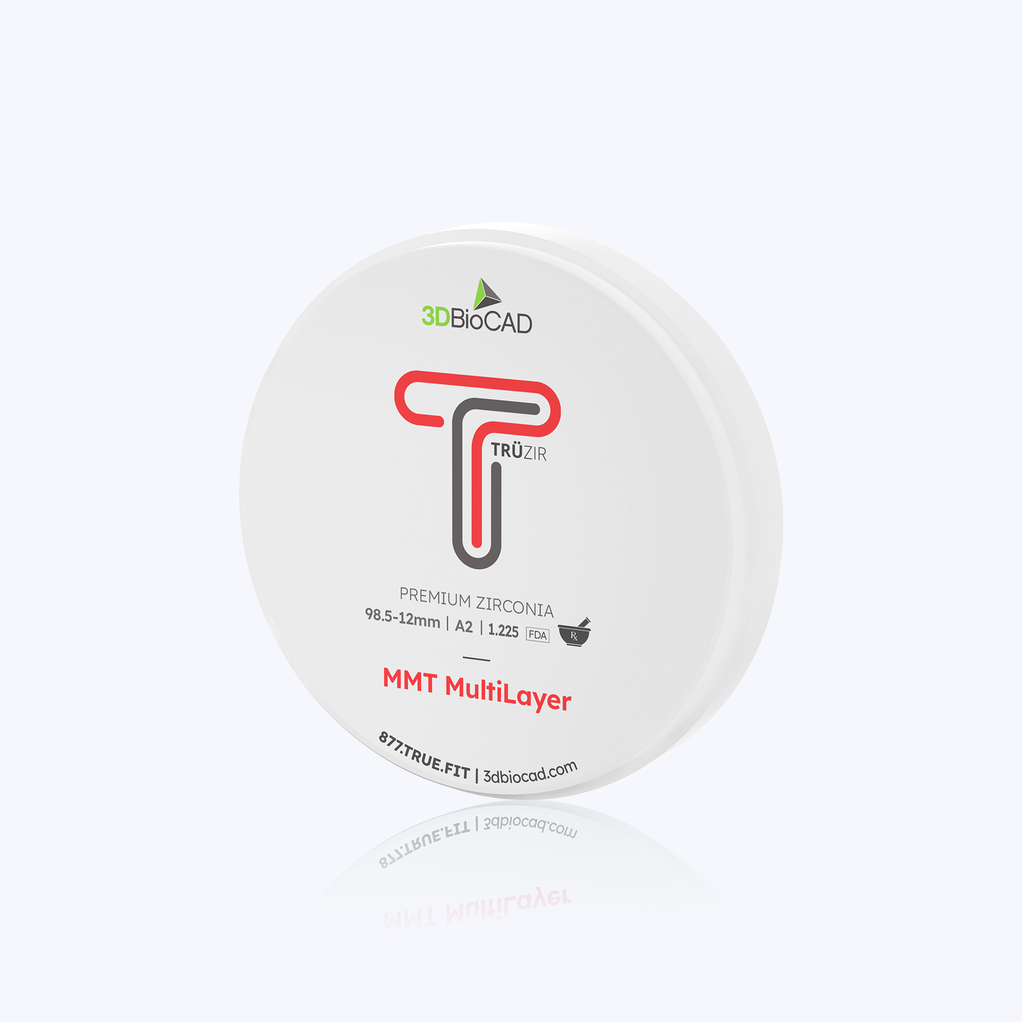 TRUzir MMT Shade B – 3DBioCAD