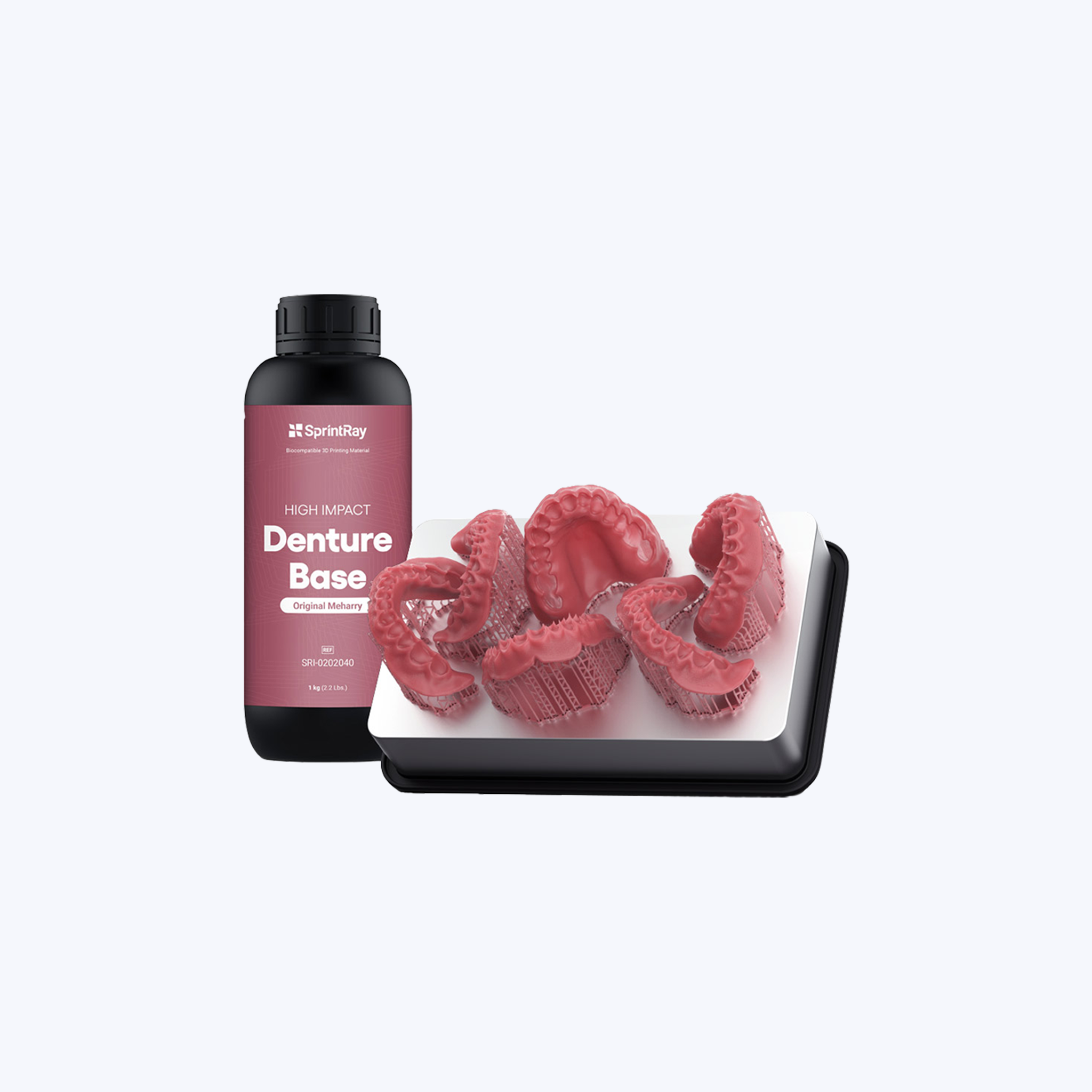 SprintRay High Impact Denture Base (1kg) – 3DBioCAD